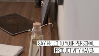 Walker Edison Modern Industrial 3-Drawer Wood Computer Desk Dark Walnut ...