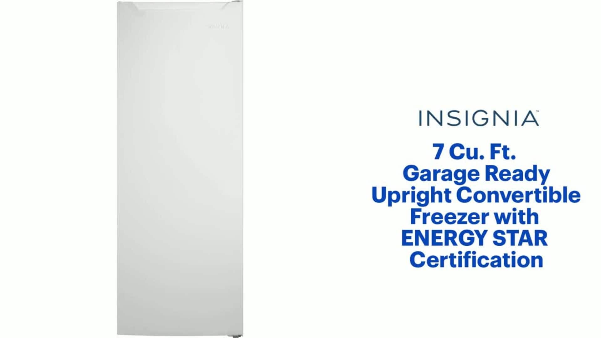 Questions and Answers: Insignia™ 7 Cu. Ft. Garage Ready Upright ...