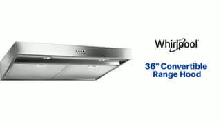 Customer Reviews: Whirlpool 36 inches Convertible Under cabinet Range ...