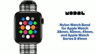 Customer Reviews: Modal™ Nylon Watch Band for Apple Watch 38mm, 40mm ...