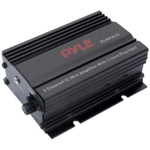 Best Buy: Pyle Car Amplifier 15 W @ 4 Ohm @ 2 Ohm300 W PMPO 2 Channel ...