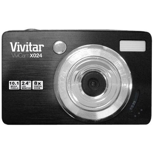 Best Buy: Vivitar ViviCam 10.1 Megapixel Compact Camera Burgundy X024