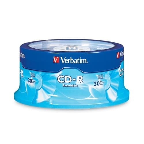 Best Buy: Verbatim CD Recordable Media CD-R 52x 700 MB 30 Pack Spindle ...