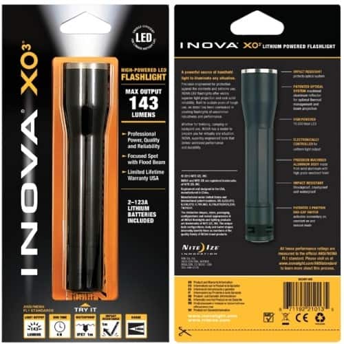 Best Buy: INOVA Flashlight XO3MT-WB