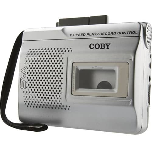 Best Buy: Coby CXR60 Voice Activated Cassette Recorder CX-R60
