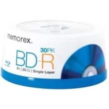 Customer Reviews: Memorex Blu-ray Recordable Media BD-R 6x 25 GB 30 ...