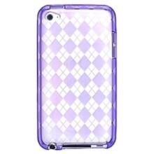 Best Buy: Fosmon Glossy Argyle TPU Carrying Case Skin for Apple iPod ...