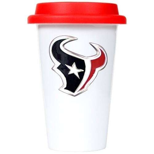 Best Buy: GAP Houston Texans 12oz Double Wall Ceramic Cup with Red Lid ...