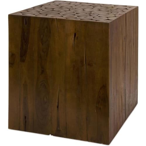 Best Buy: Imax Zatana Teak Wood Side Table 51376