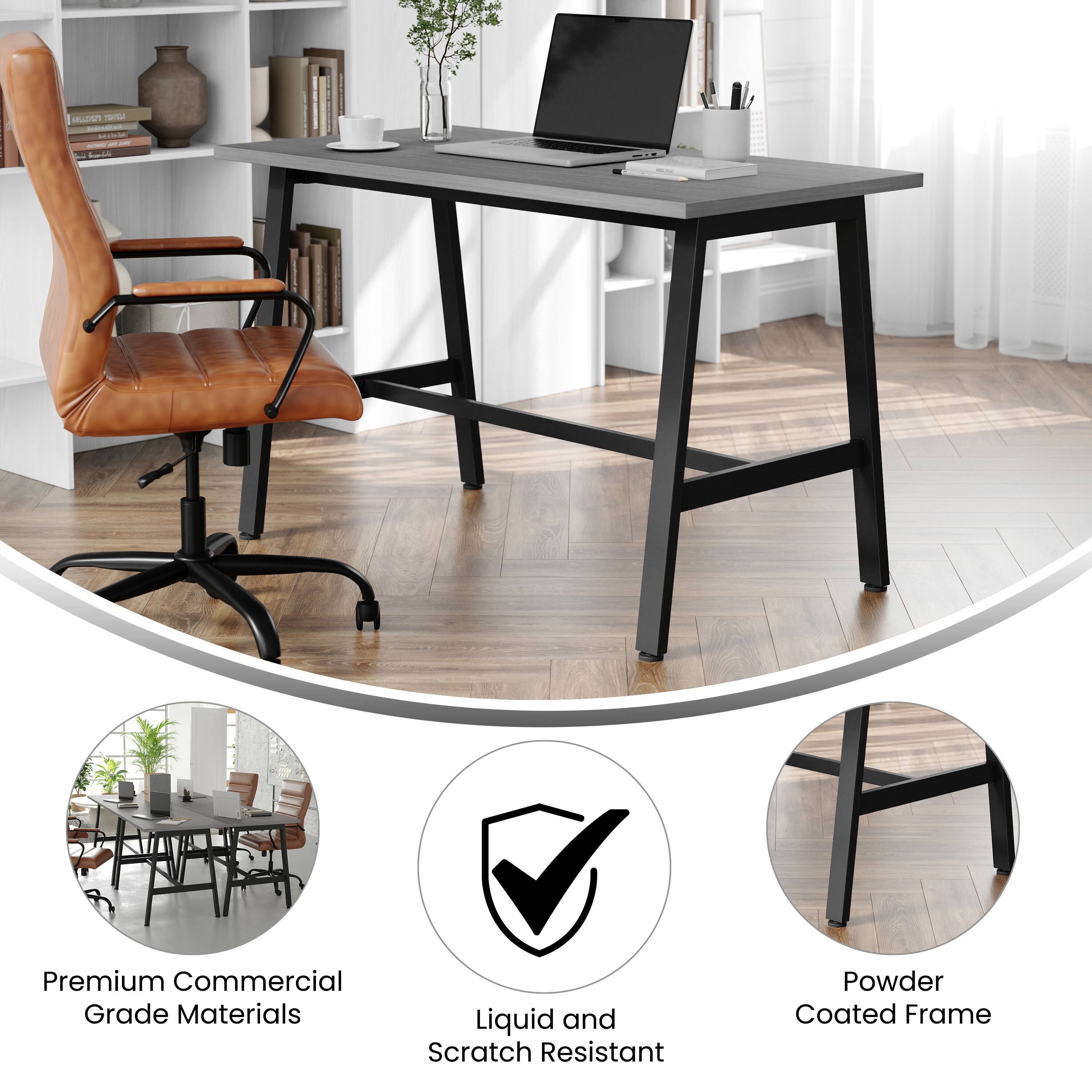 Emma + Oliver Remy 48x24 Dining or Gaming Table with Double Sided ...