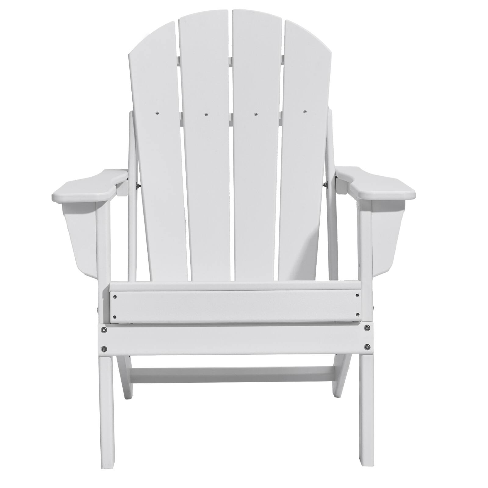 VEVOR Adirondack Chair Plastic, Set of 2 All Weather Portable Folding ...