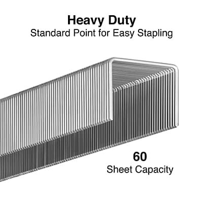 Staples High Capacity Staples, 3/8" Leg Length, 5000/Box (TR58093 ...
