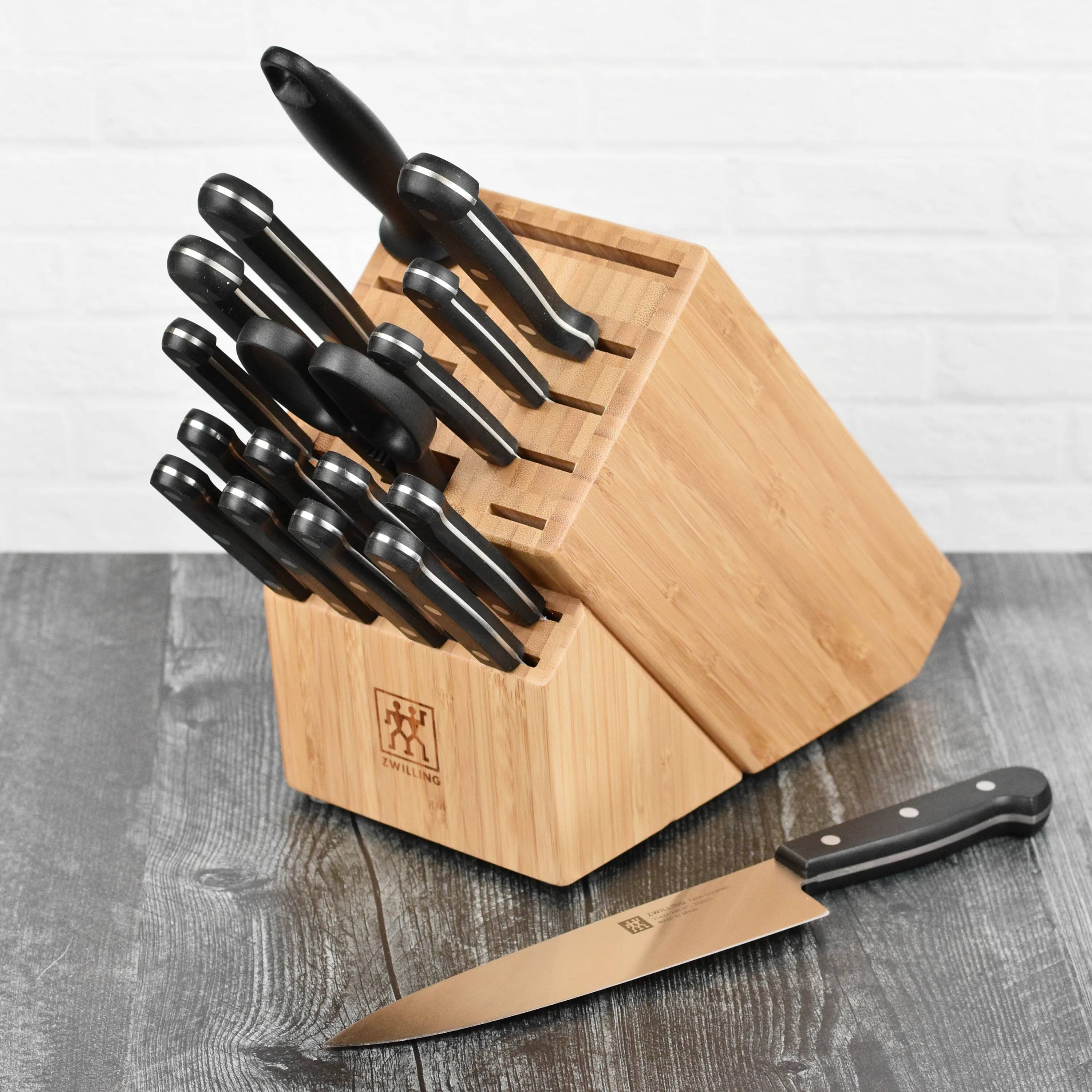 Alt View 5. ZWILLING - ZWILLING Twin Gourmet Classic 18-pc Knife Block ...