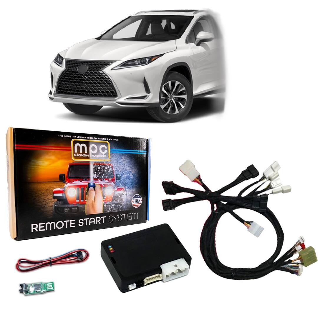 MPC Remote Start Kit For Lexus RX350h 2022 2024 | Plug and Play | 3X ...
