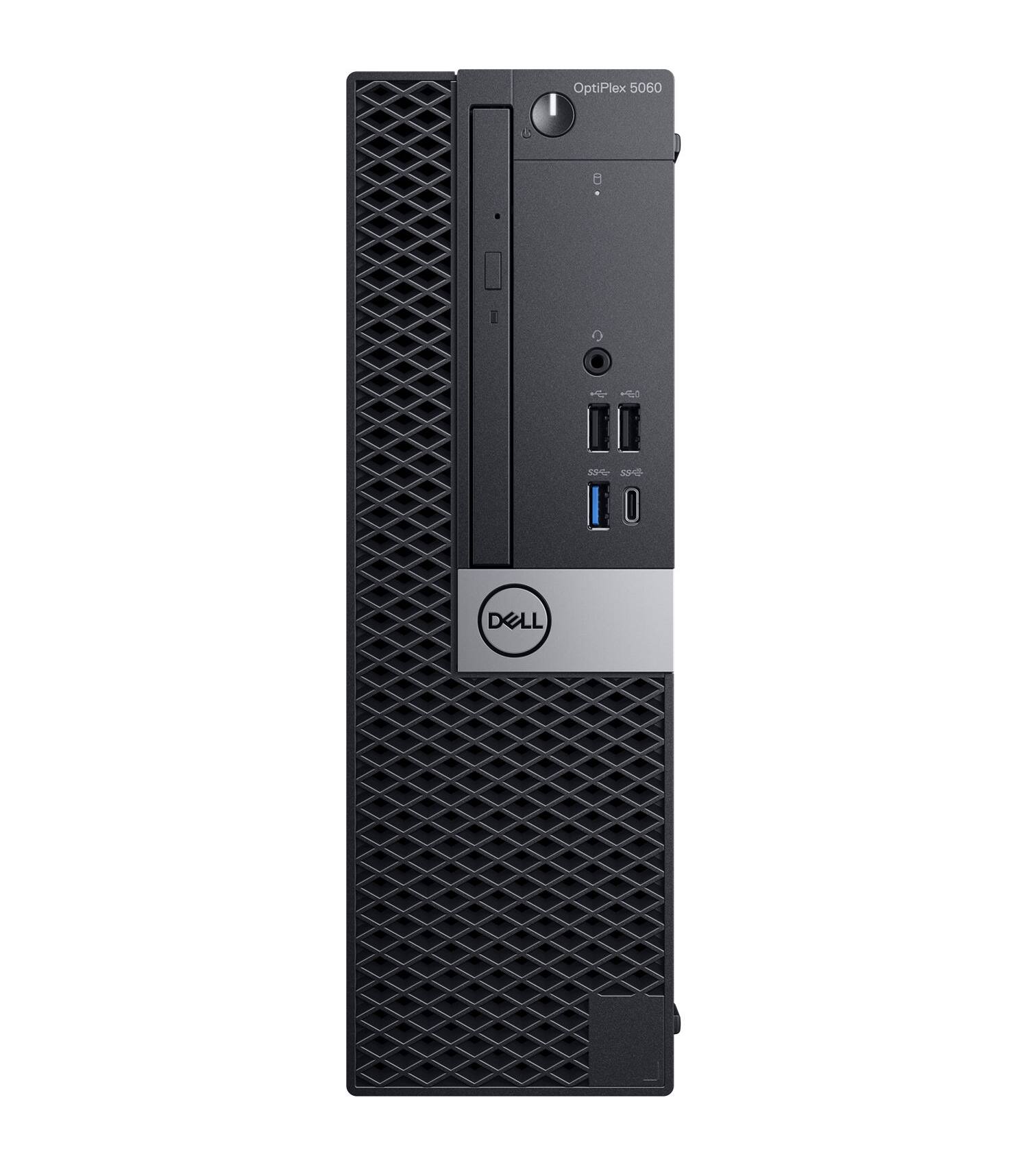 Dell Refurbished Excellent OptiPlex 5060 SFF Core i5 8500 3.0GHz, 16GB, 256GB SSD, Internal Wi ...