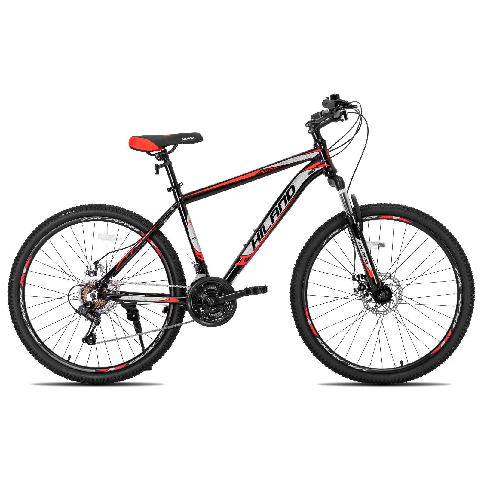 HILAND H200 26" Mountain Bike for Men Women Multi Spokes Wheel Black H200 - Best Buy