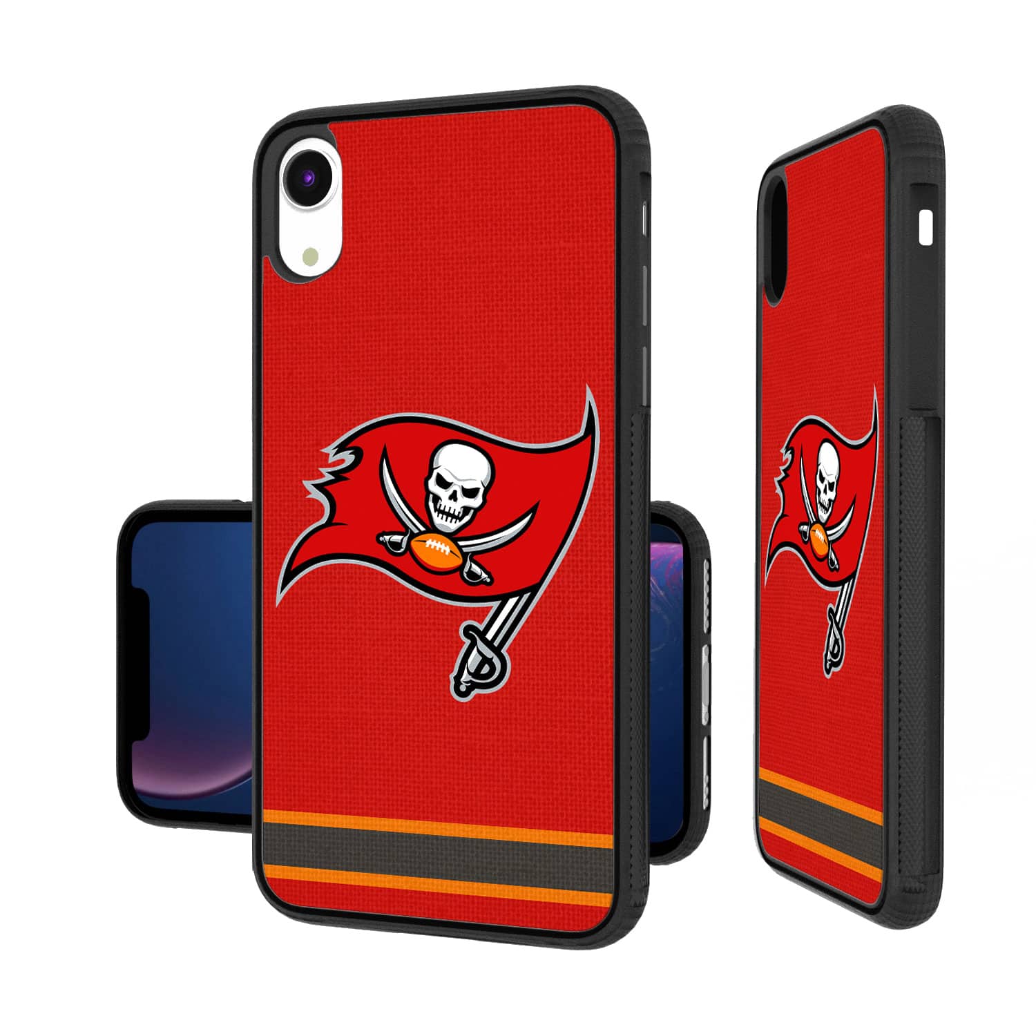 NFL Keyscaper - - Tampa Bay Buccaneers iPhone Stripe Design Bump - 16 ...