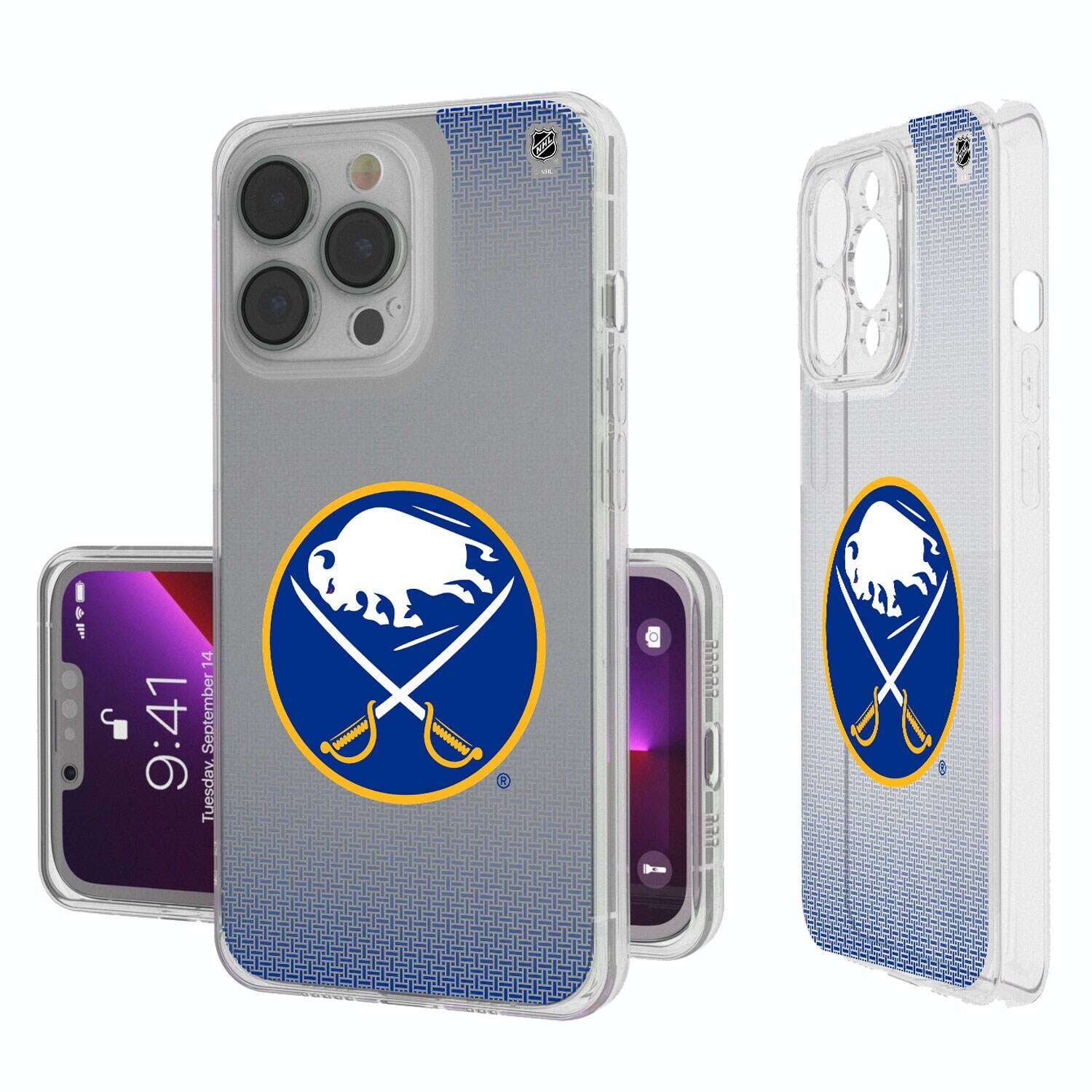 Keyscaper NHL Buffalo Sabres Linen Logo iPhone Clear Case 15 Pro Max ...