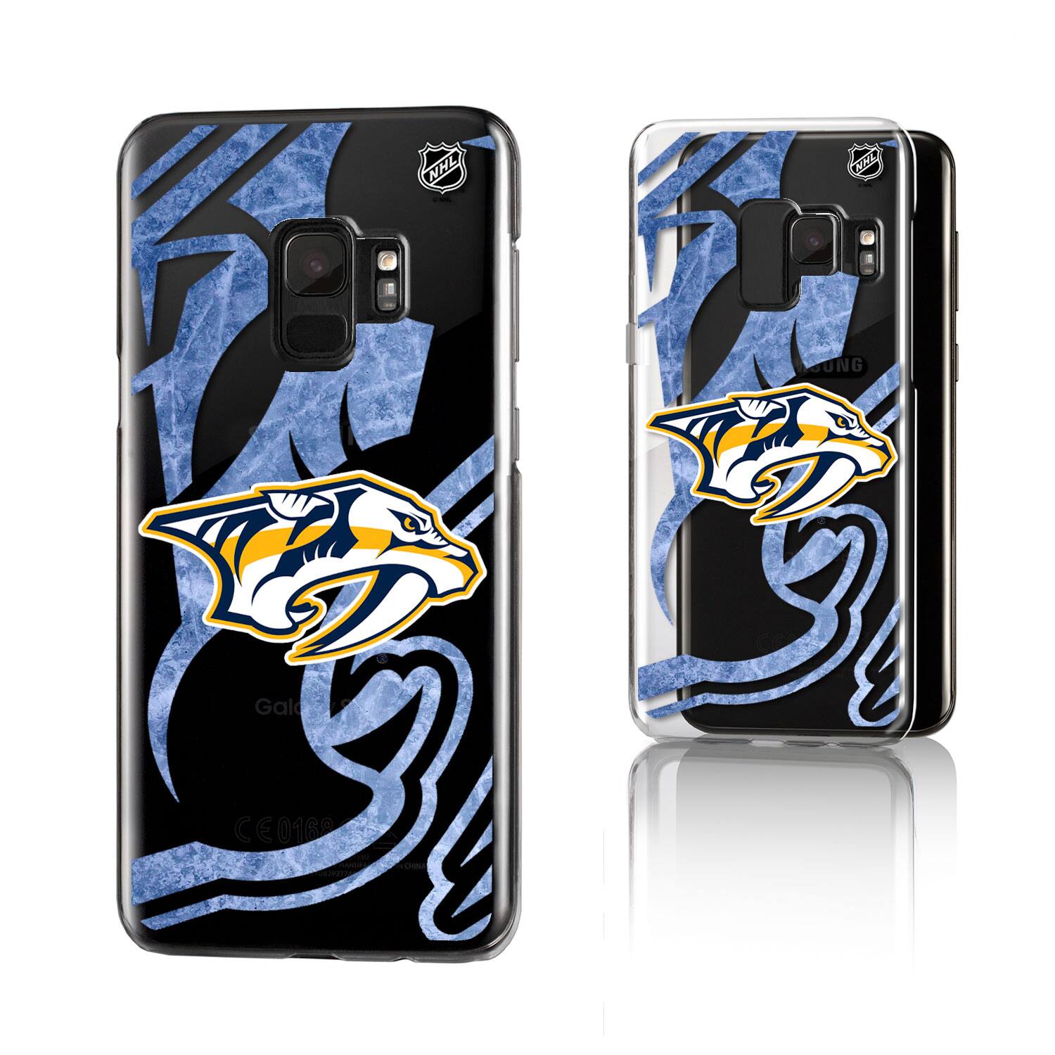 Keyscaper NHL Nashville Predators Galaxy Clear Ice Case S25 Ultra ...