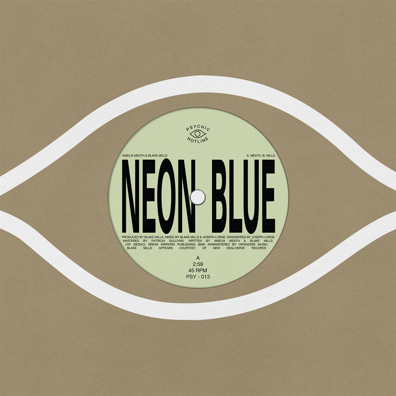 Amelia Meath Neon Blue 7 INCH SINGLE [7 inch Vinyl Disc] - Best Buy