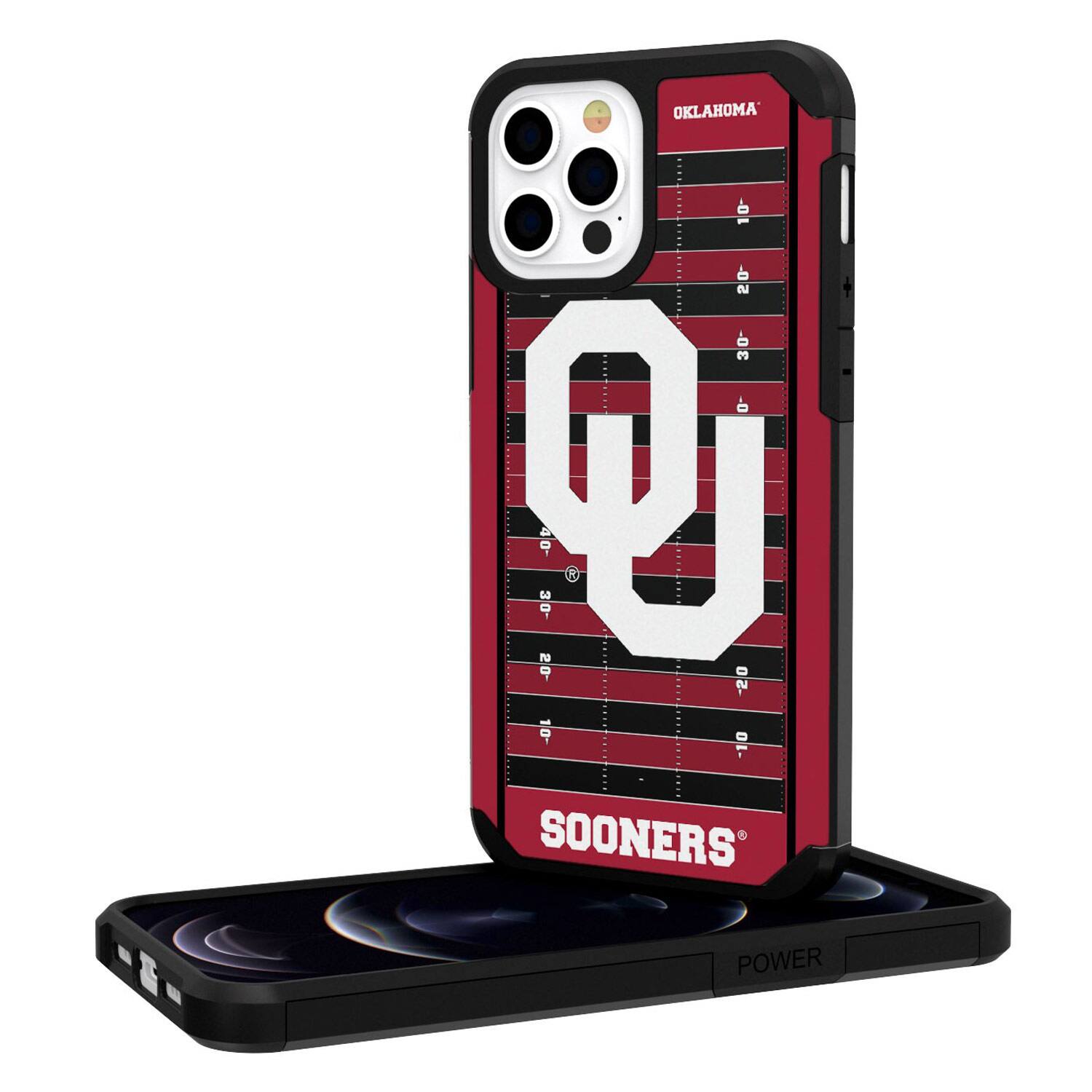 Keyscaper NCAA Oklahoma Sooners Field iPhone Rugged Case 16 Pro Max Multicolor 4899570 - Best Buy