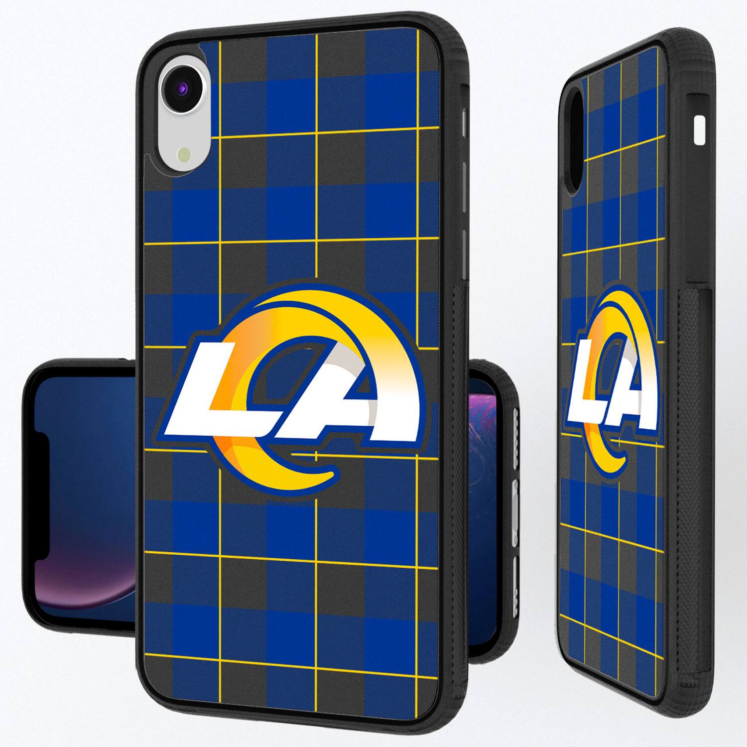 Keyscaper NFL Los Angeles Rams iPhone Plaid Design Bump Case 13 mini ...