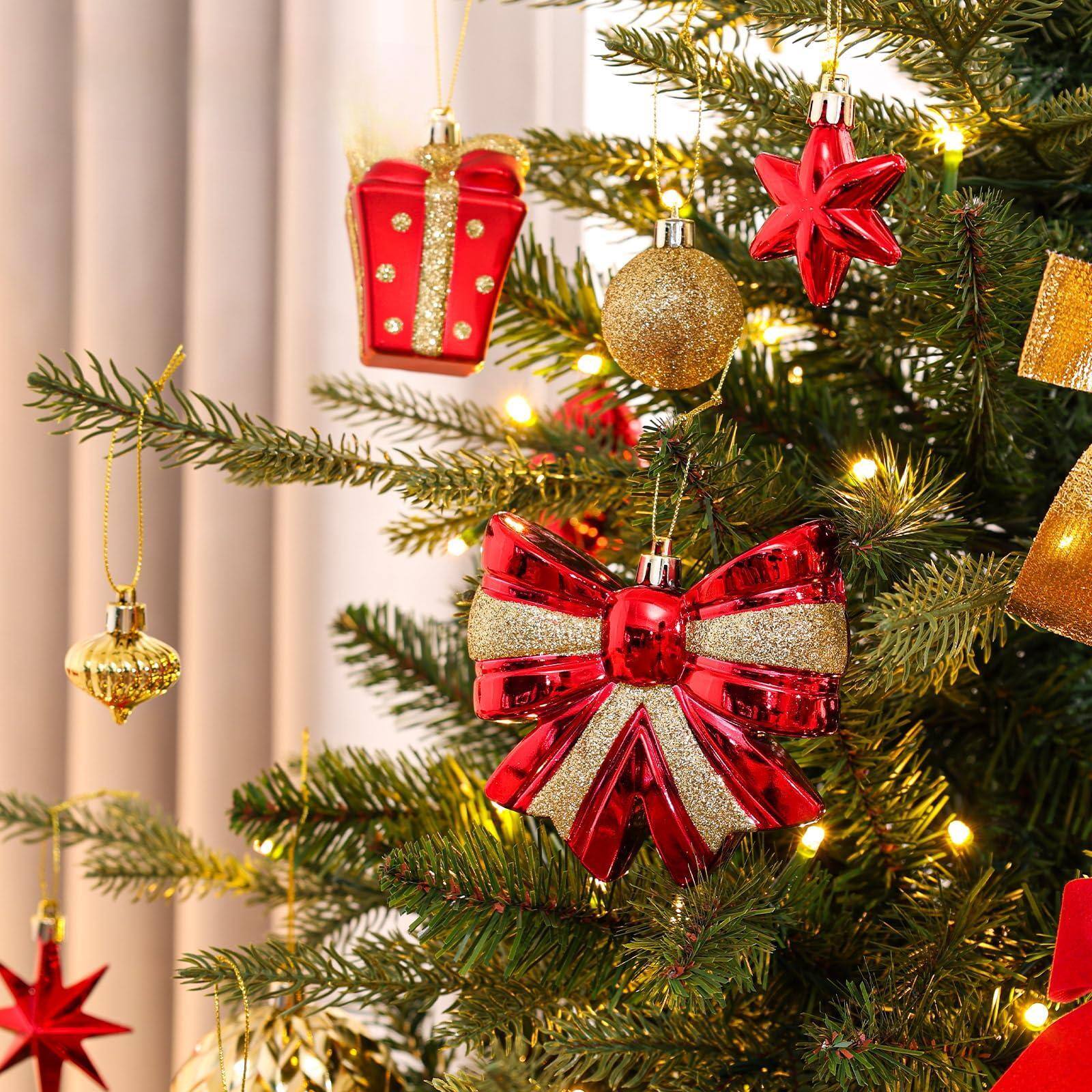 Paradigms Interiors Christmas Balls Ornaments Delightful Classic Gift ...