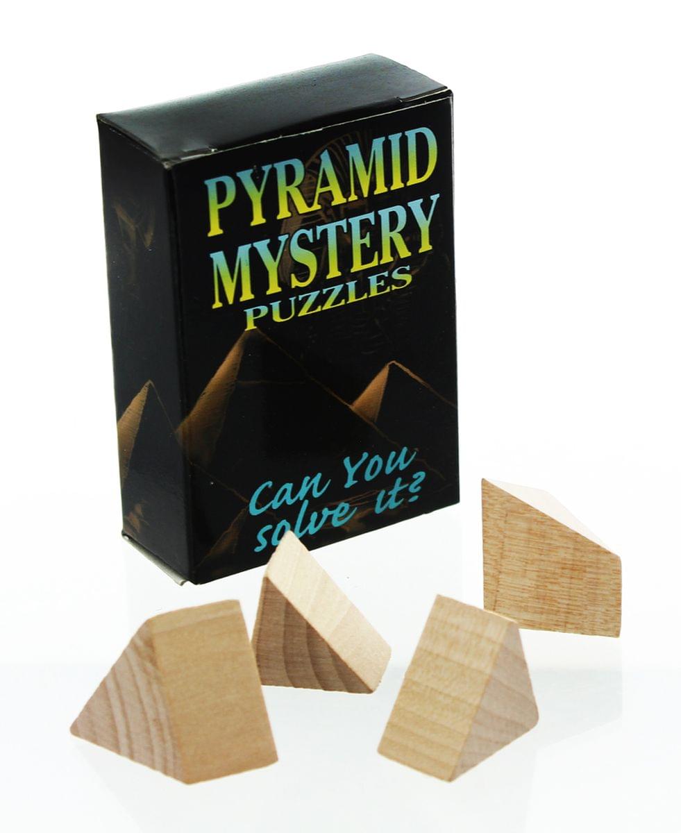 Rubies Pyramid Brain Teaser Wooden Puzzle Brown F54203 - Best Buy