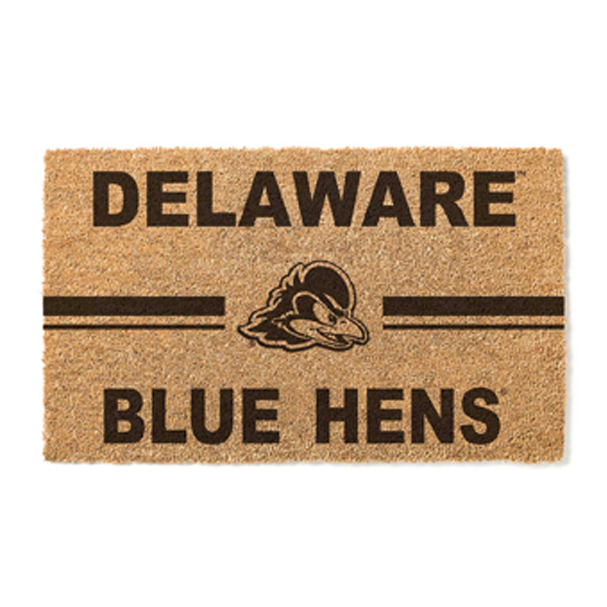 Jardine Delaware Fightin' Blue Hens 18" x 30" Team Logo Doormat Brown ...