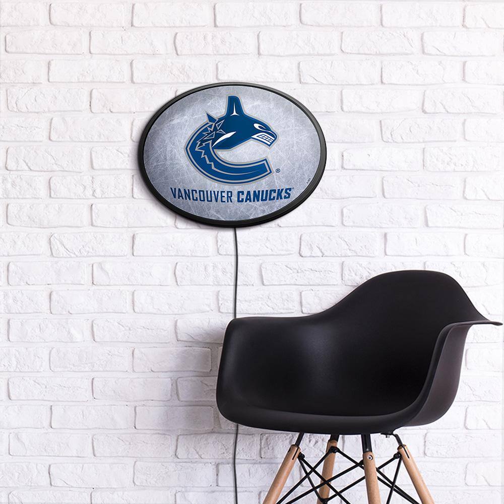 The Fan Brand Vancouver Canucks 18'' x 14'' Team Slimline Illuminated ...