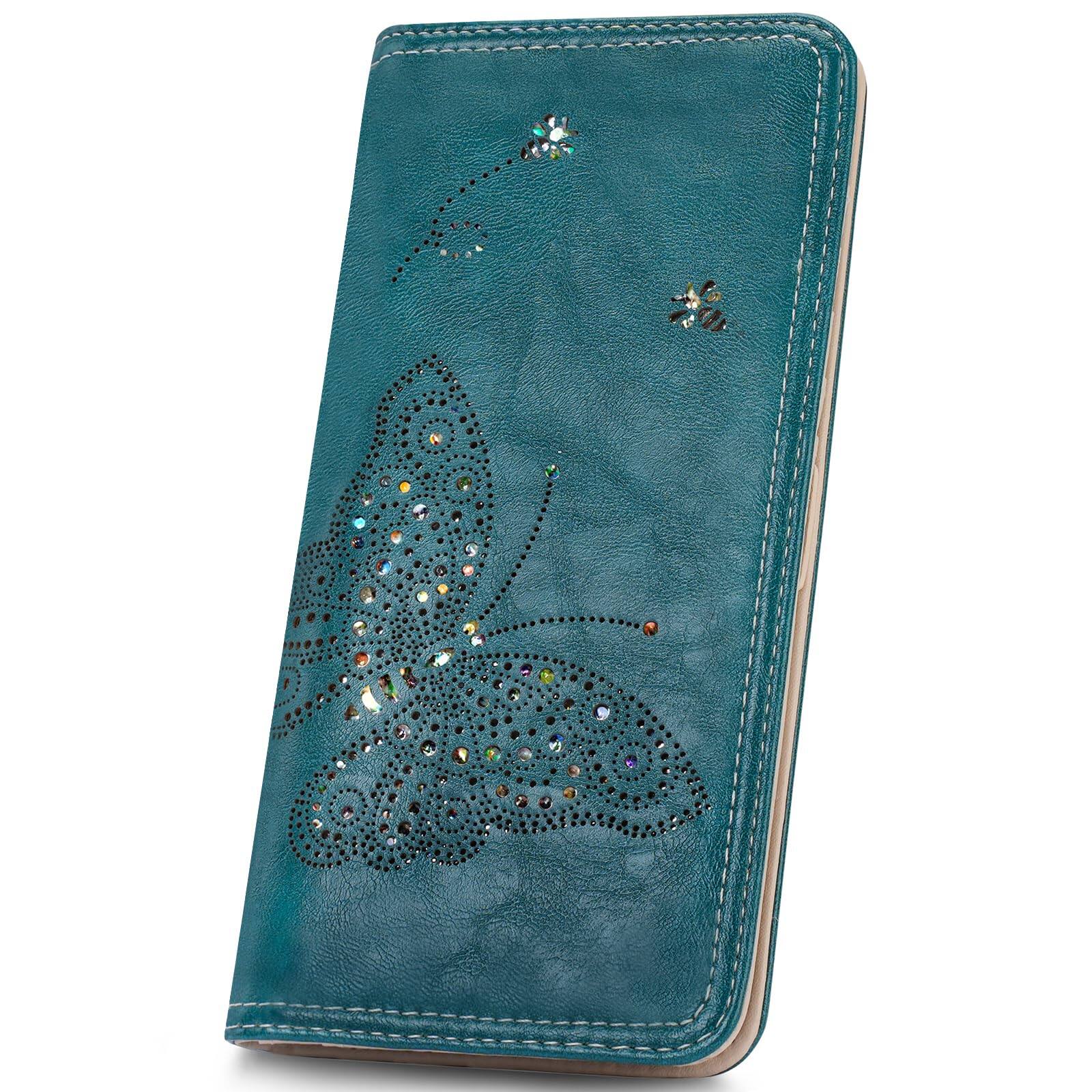 Ultra Jadie Link - Rfid Women Slim Thin Womens Compact Clutch Long ...