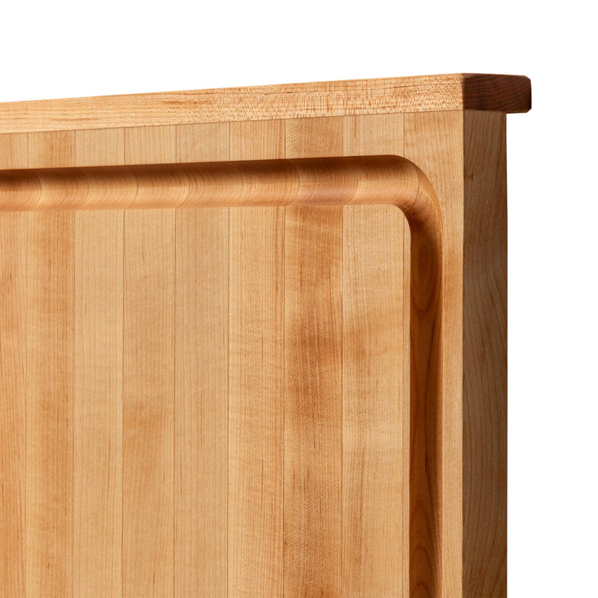 John Boos Countertop Reversible Wood Cutting Board with Juice Groove ...