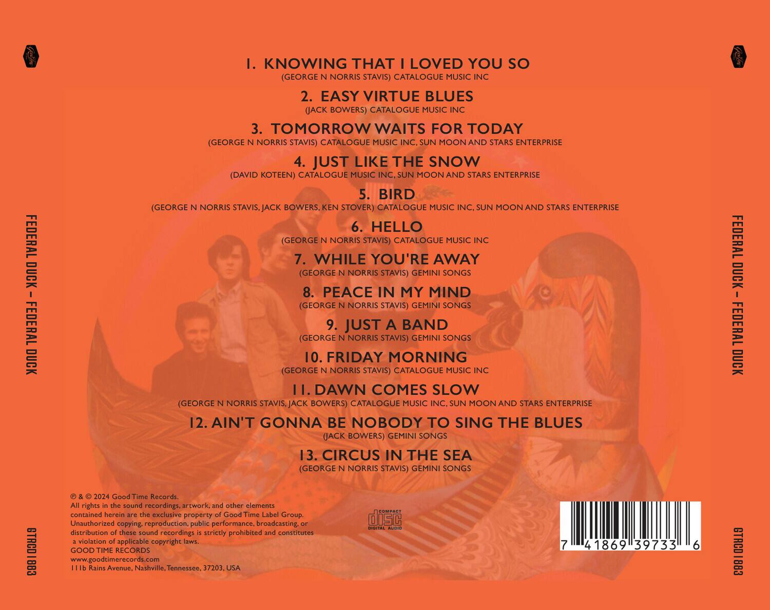 Federal Duck Federal Duck COMPACT DISCS [CD] - Best Buy