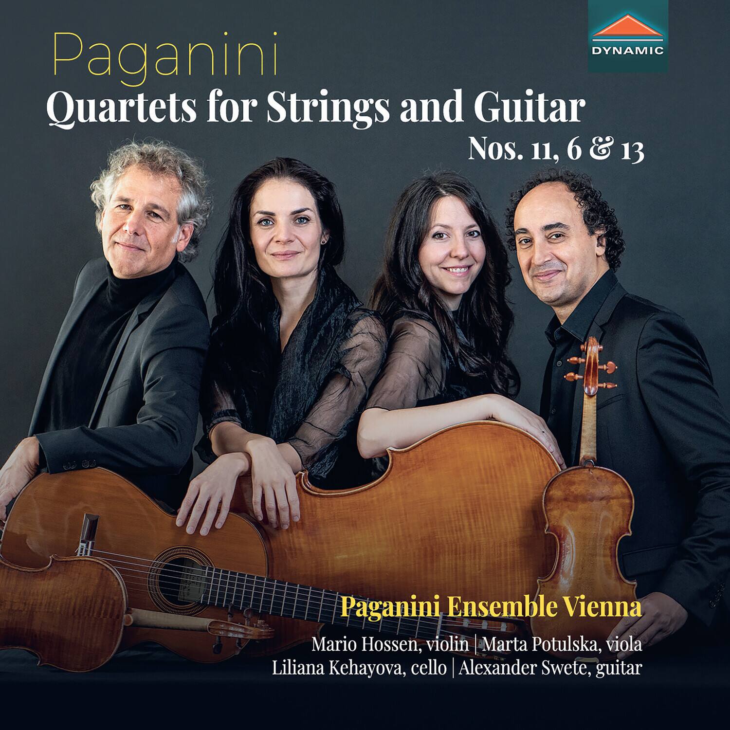 Paganini Ensemble Vienna Quartets for Strings & Guitar Nos. 11, 6 & 13 ...