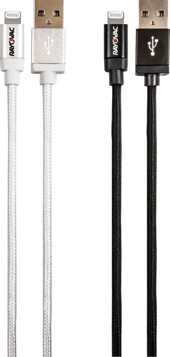 Rayovac LIGHTNING CABLES black RV2448 - Best Buy