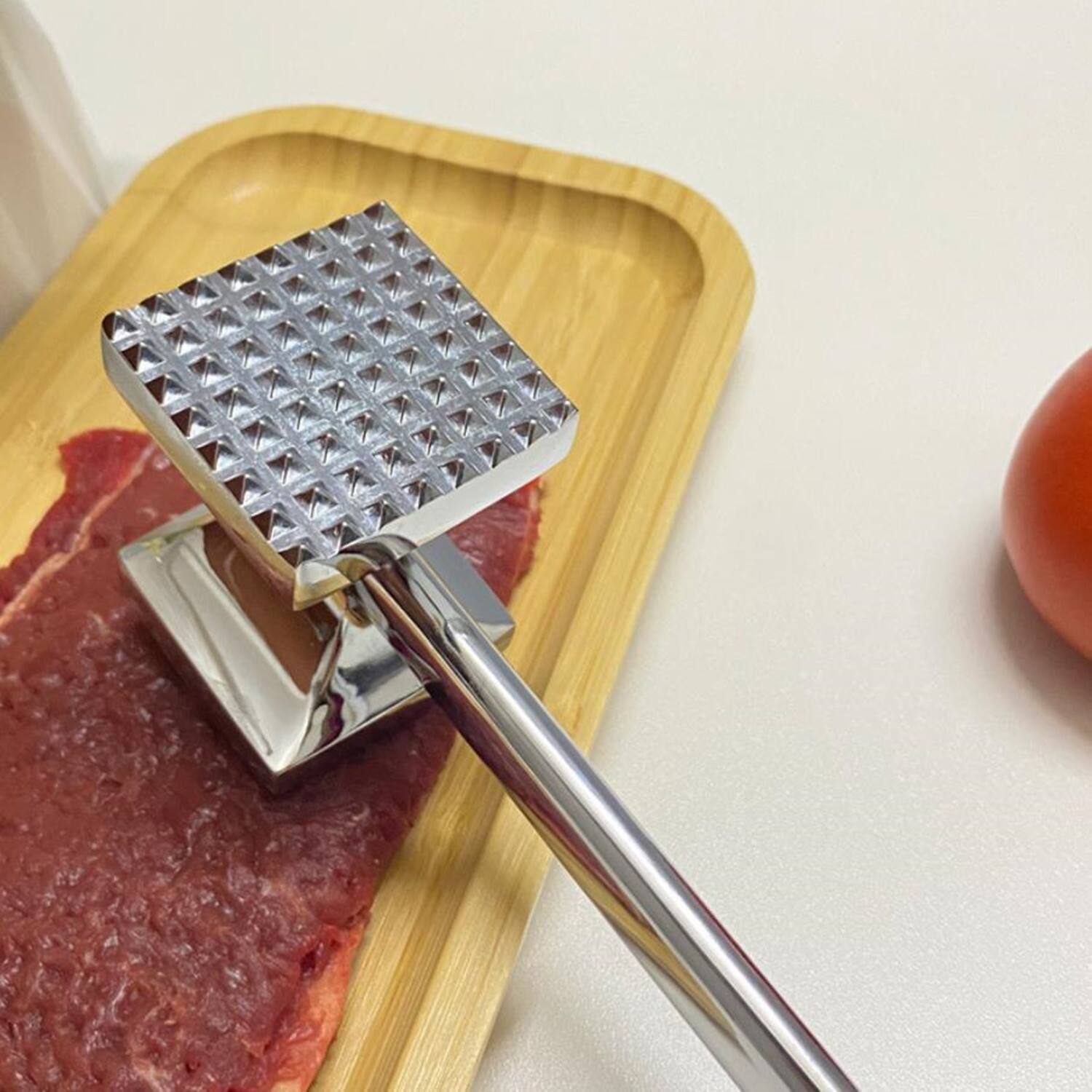 Giantpower Dual Sided Meat Tenderizer Kitchen Mallet Aid to Pounding ...