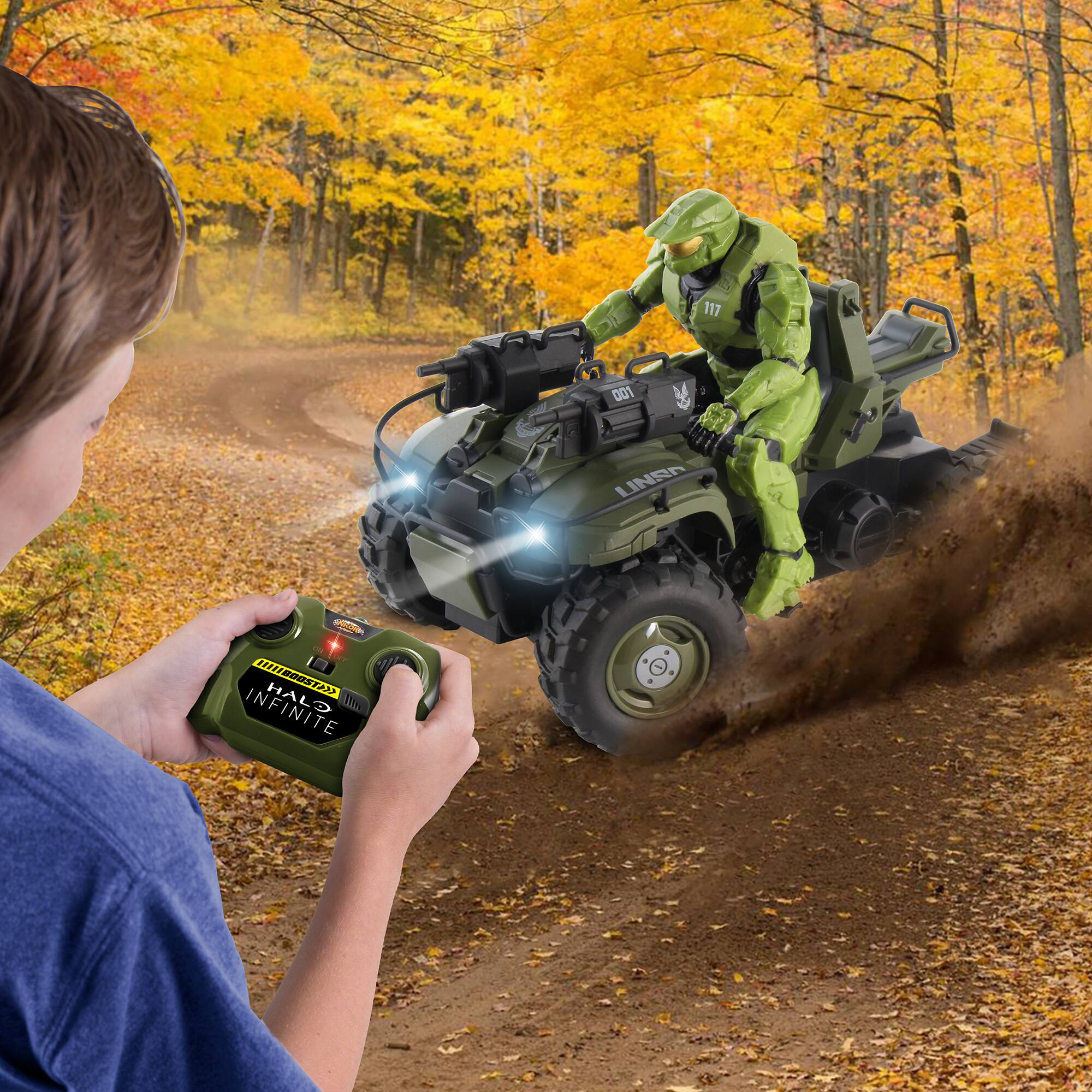 Best Buy: NKOK Halo Infinite: RC Gungoose & Master Chief G0698143007620