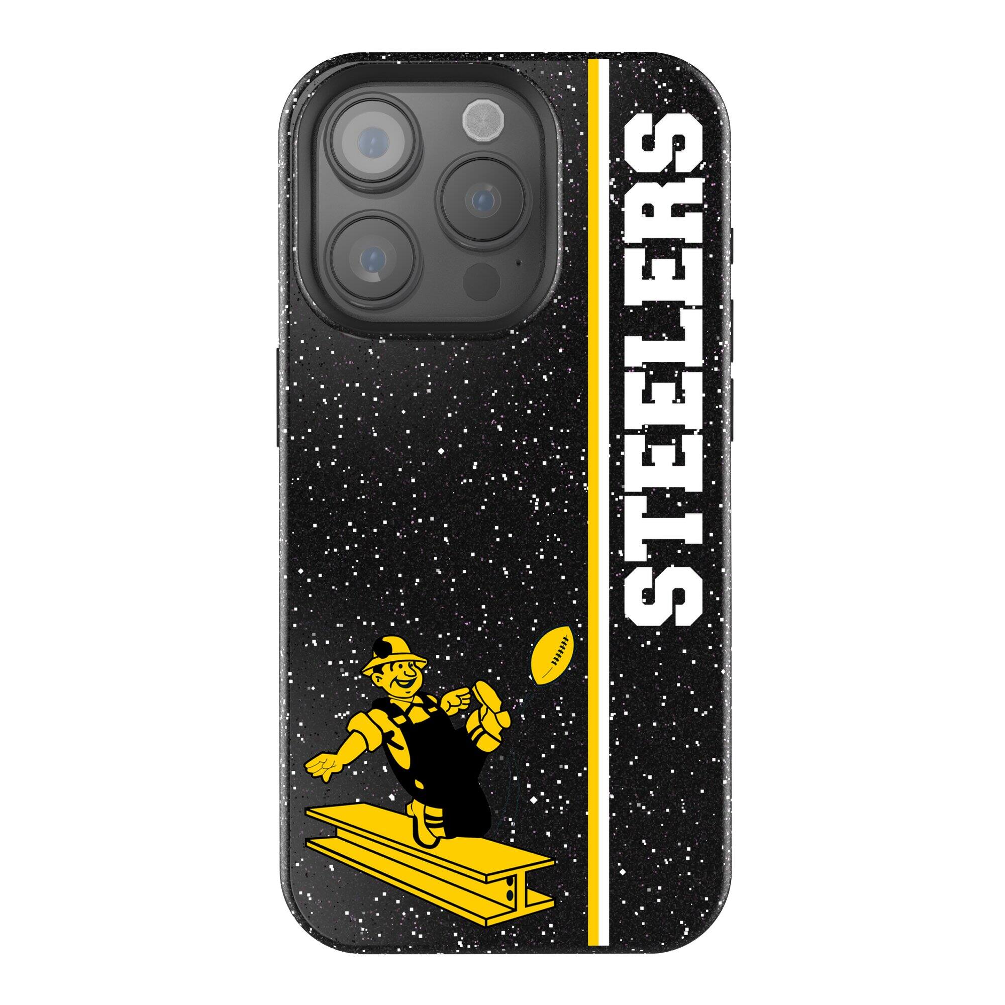 Keyscaper NFL Pittsburgh Steelers Throwback Logo iPhone Bling Case 15 ...