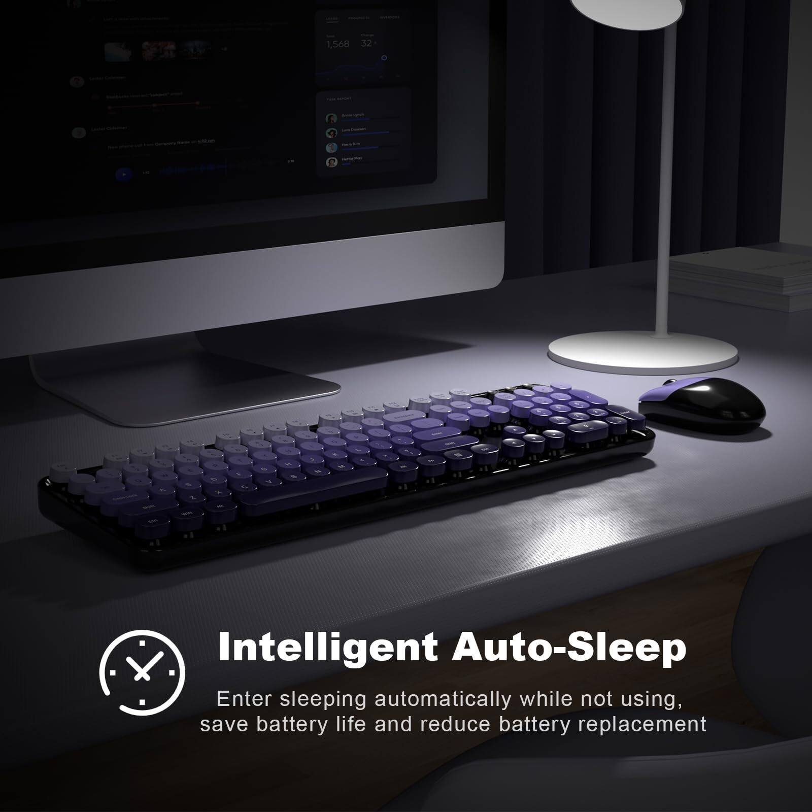 COTTAGE And Mouse Combo Full sized Colorful Usb 2 Receiver Plug Play ...