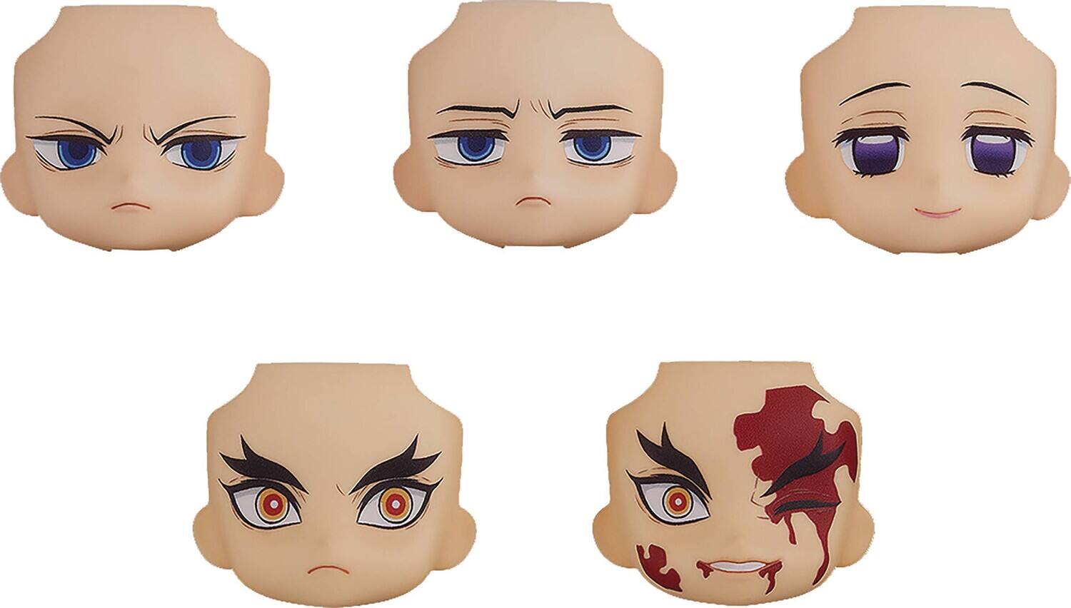 Good Smile Company Nendoroid More Demon Slayer Kimetsu Face Swap 02 5pc ...