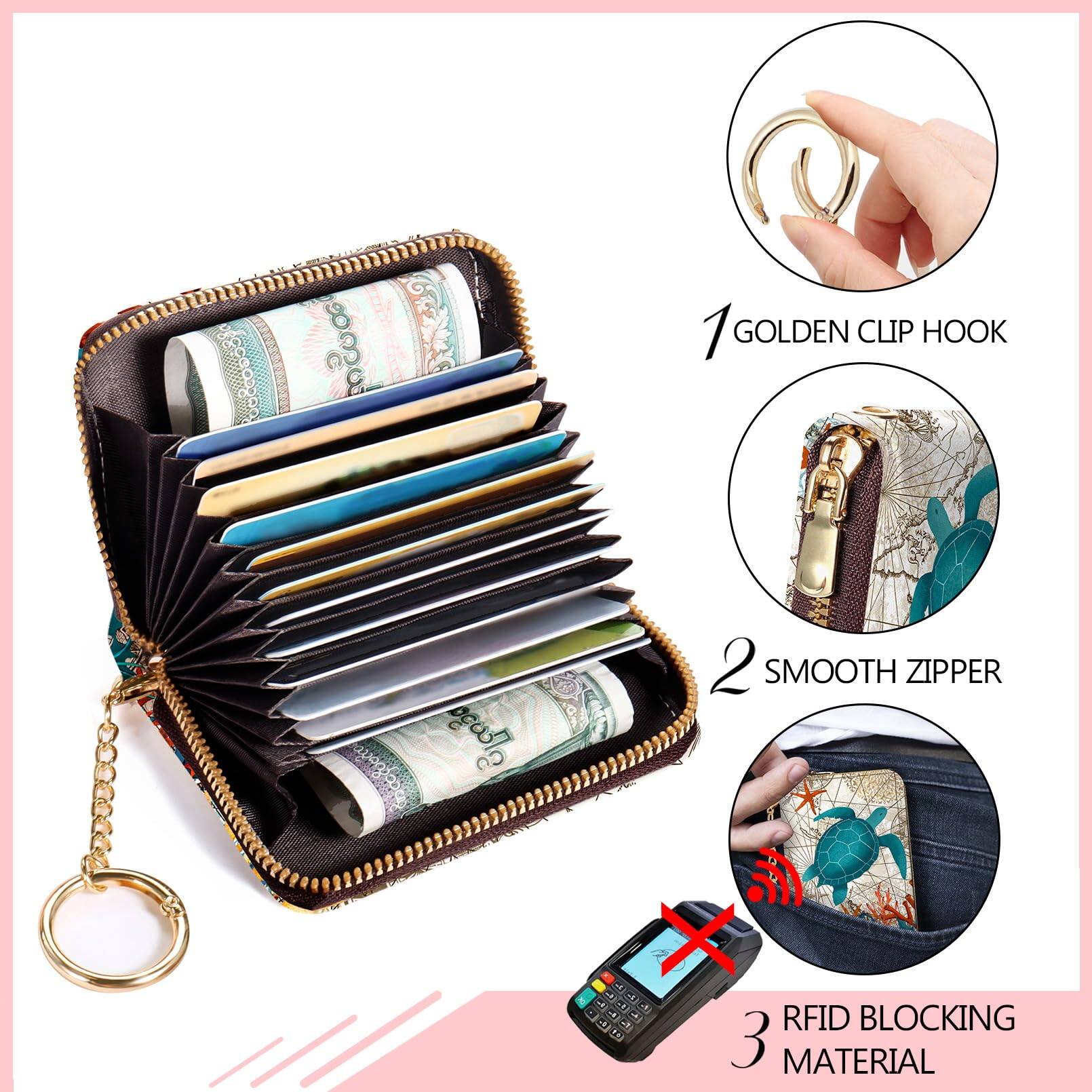 Jadie Link Rfid Credit Card Holder Wallets Women Small Case Wallet ...