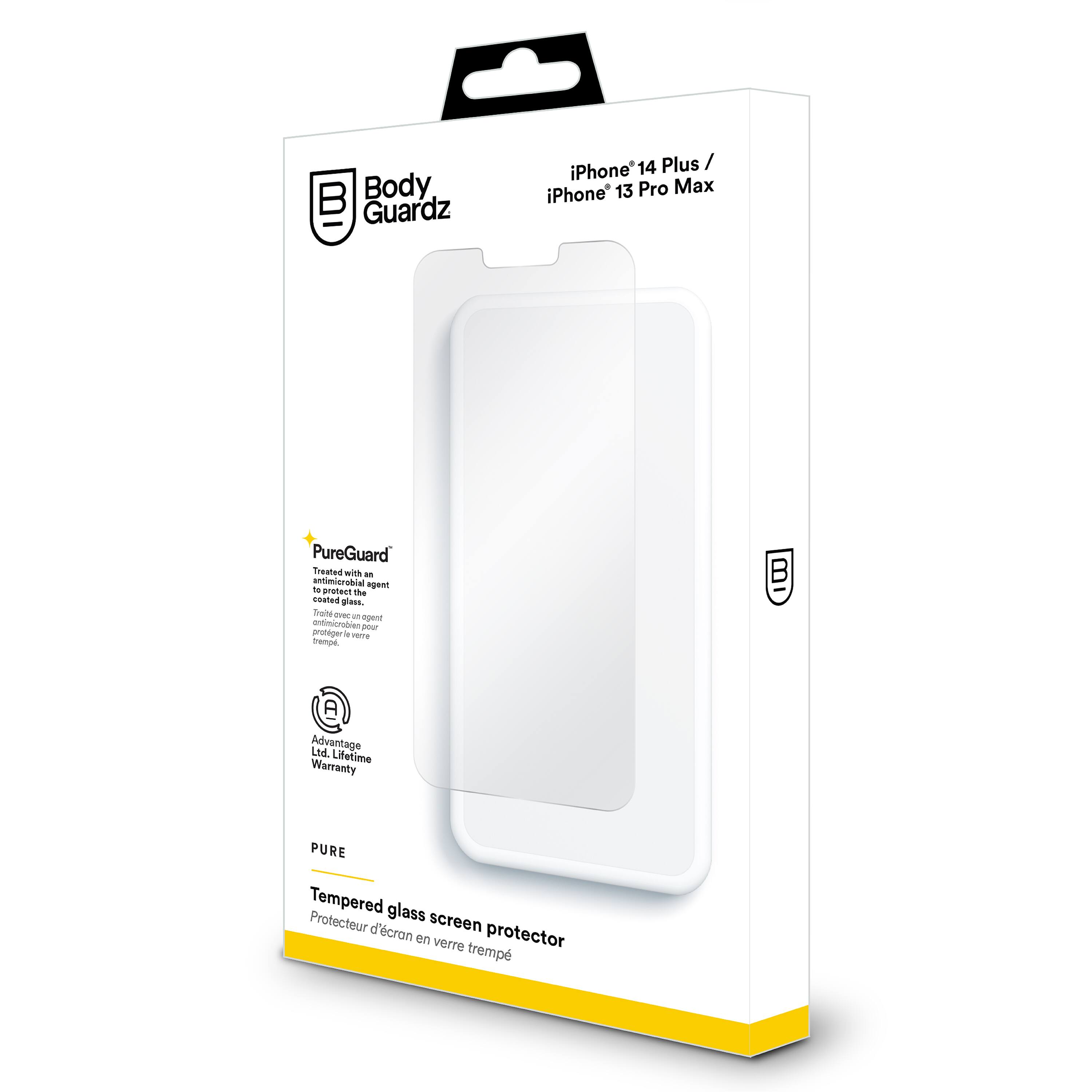 Customer Reviews: BodyGuardz Pure Glass Screen Protector for Apple ...