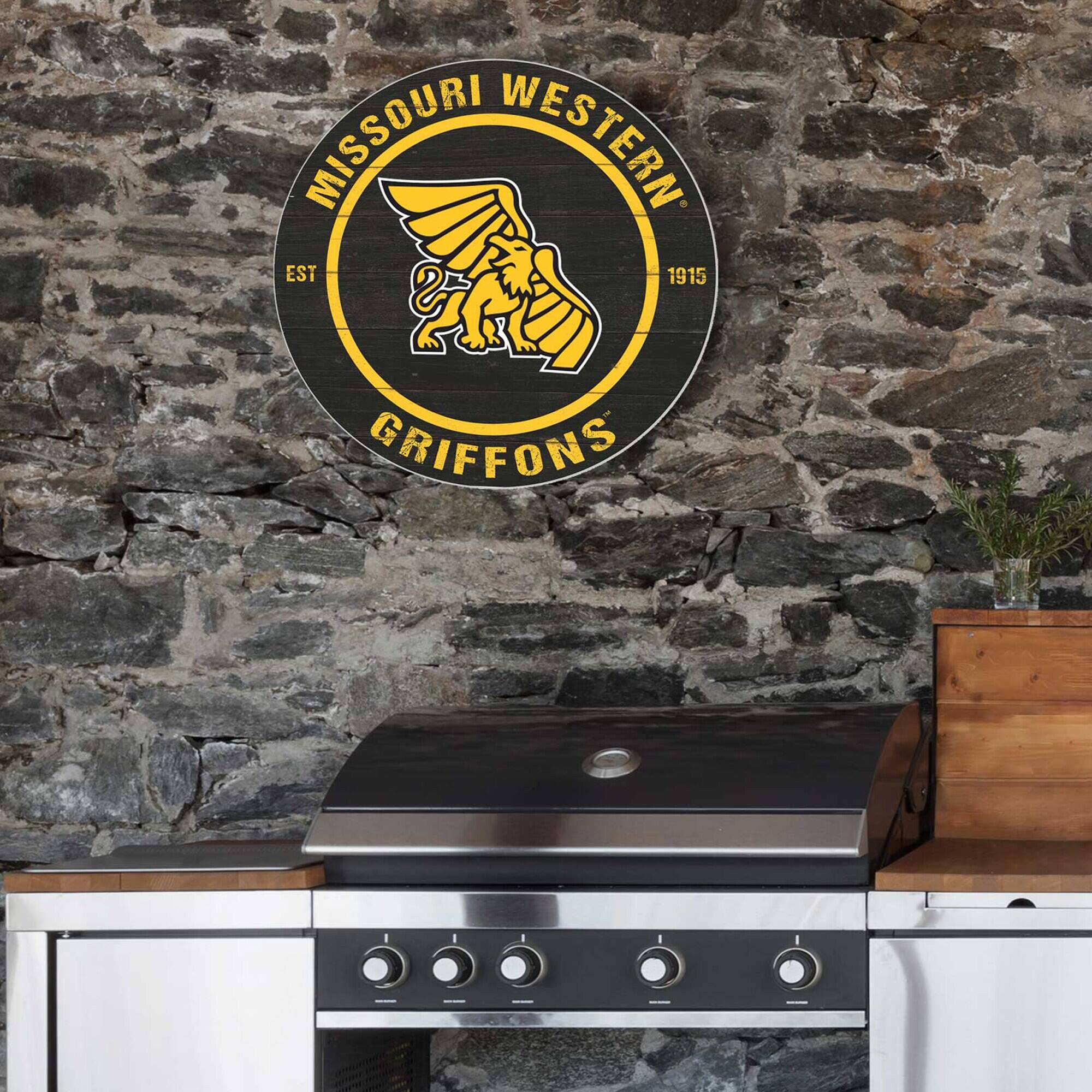 Jardine Missouri Western State Griffons 20'' x 20'' Indoor/Outdoor Team ...