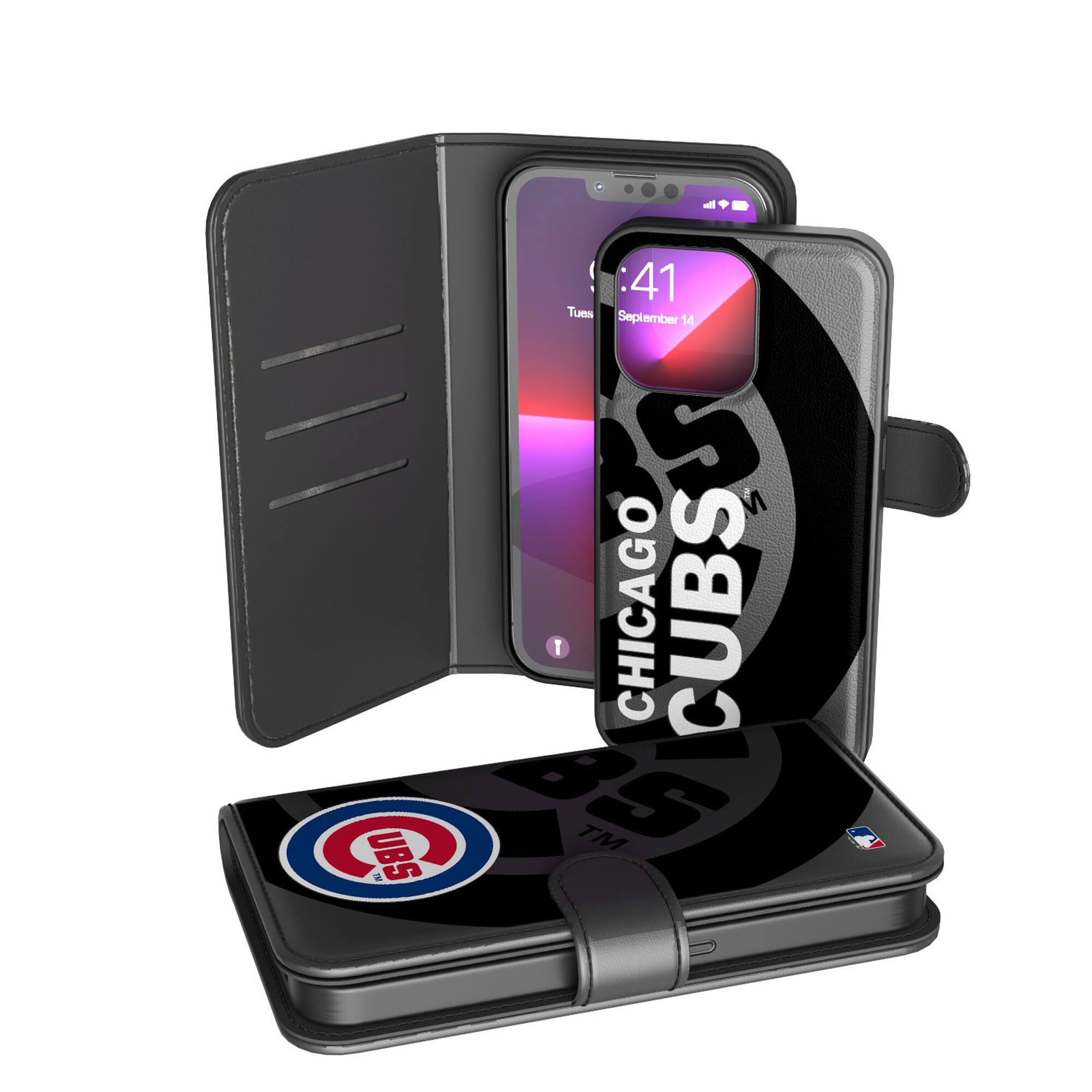Keyscaper MLB Chicago Cubs iPhone Wallet Case X/Xs Multicolor 4950104 ...