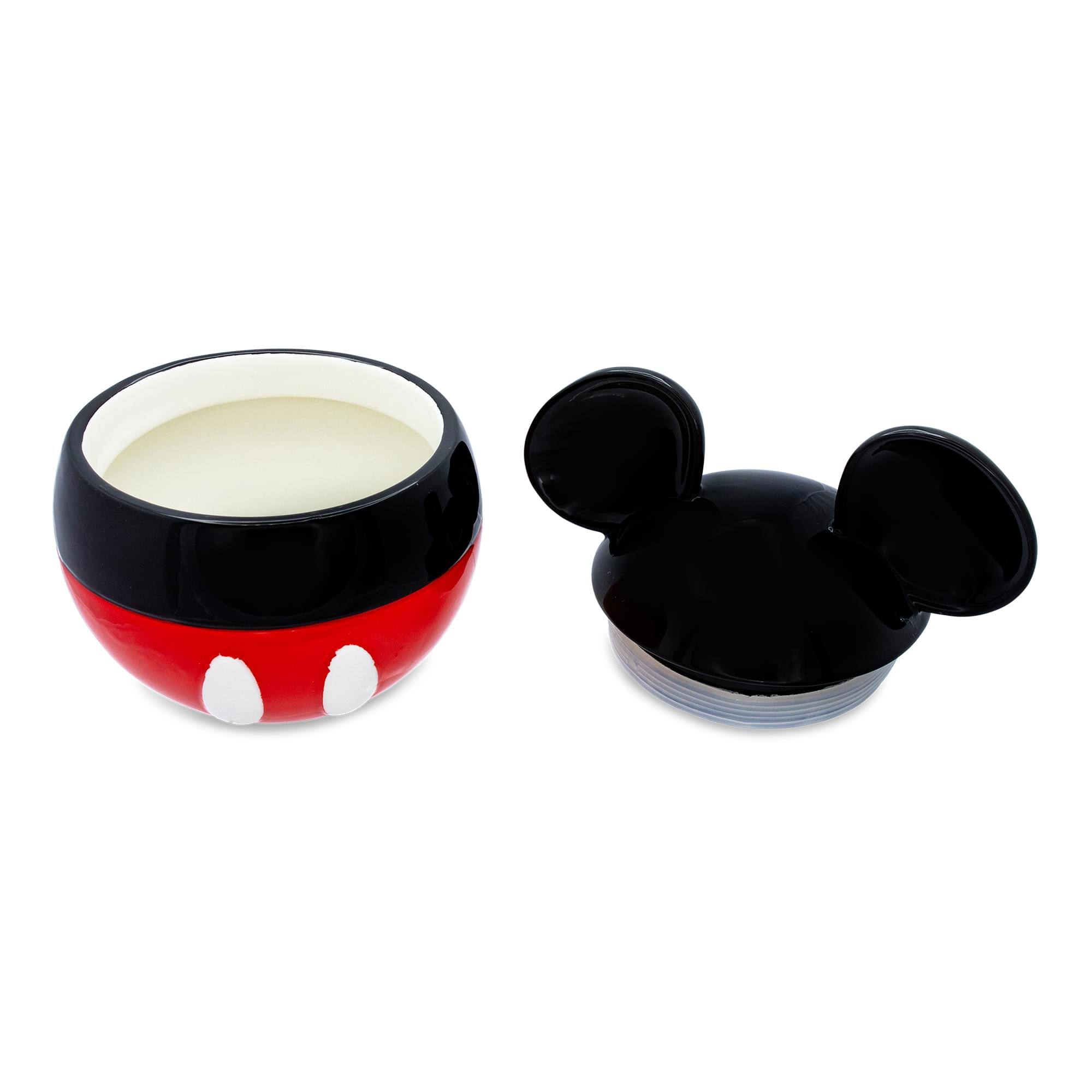 Silver Buffalo Disney Mickey Mouse Ceramic Cookie Jar Container With ...
