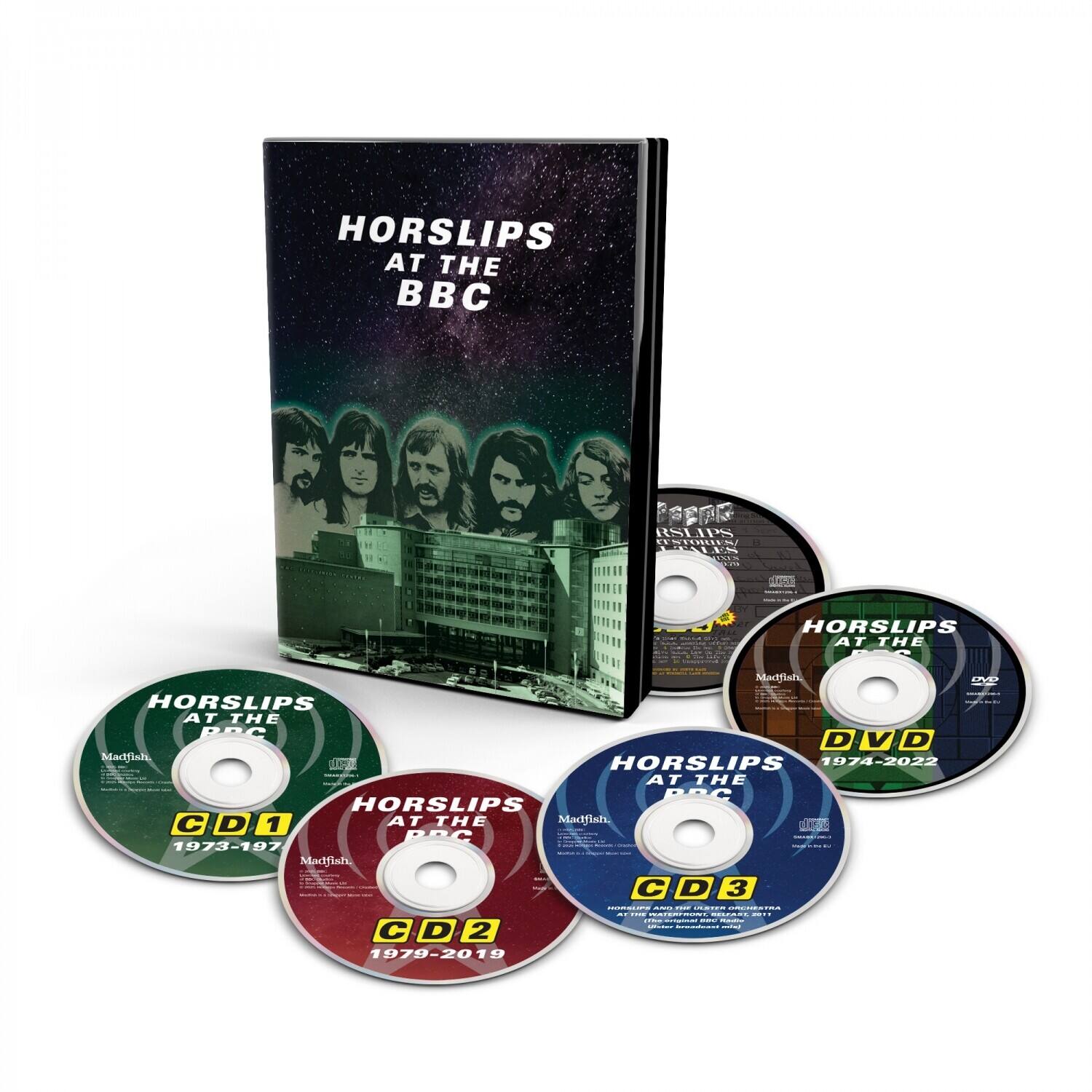 Horslips Horslips At The BBC 4CD+DVD in 88 Page Hardback Book COMPACT ...