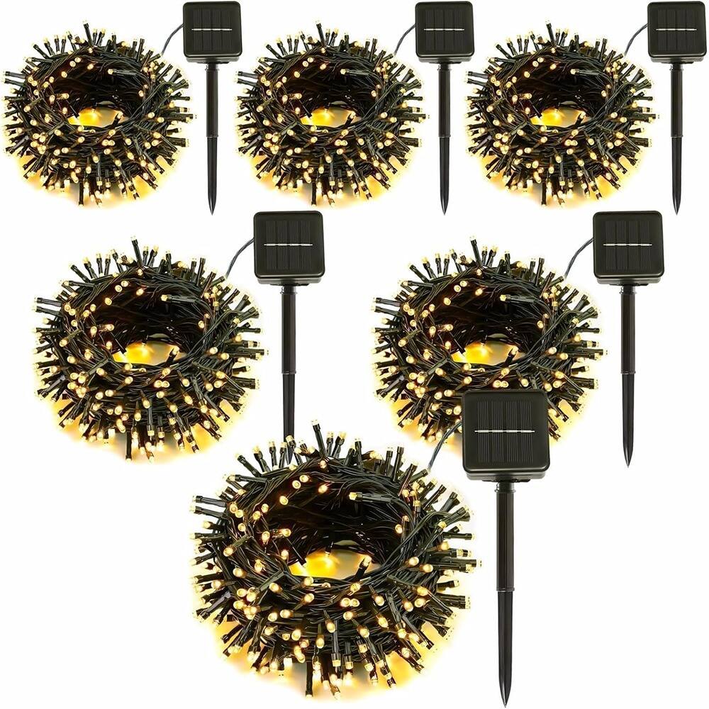 RTMB 6 Pack, 600 LED, Extra Long 236 Ft, 8 Lighting Modes, IP65 ...