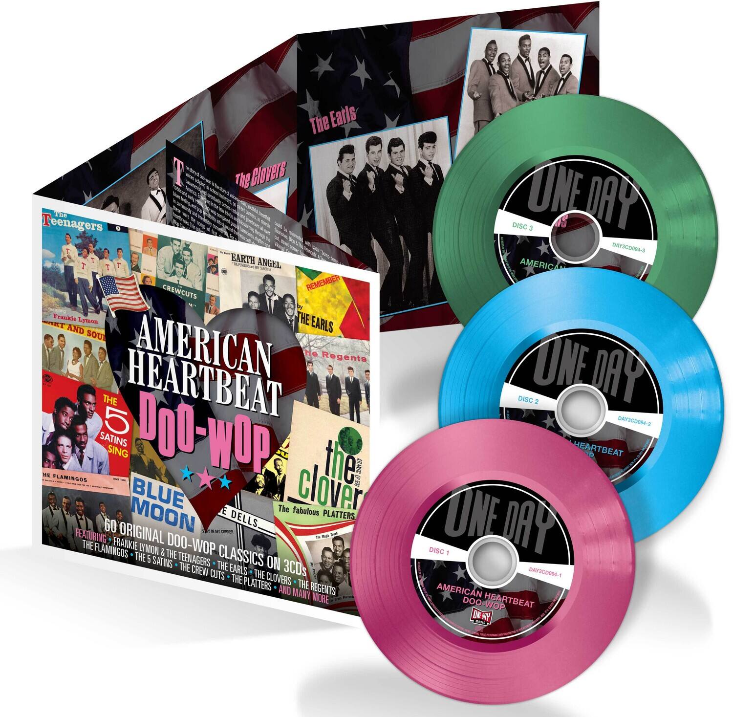 Various Artists American Heartbeat: Doo Wop / Various COMPACT DISCS [CD ...