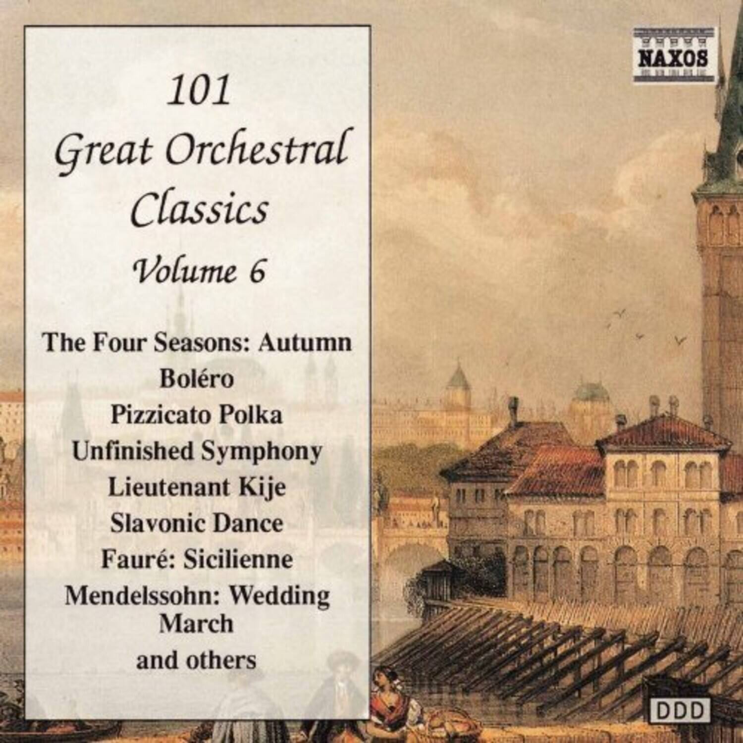 Various Artists 101 Great Orchestral Classics 6 COMPACT DISCS [CD ...