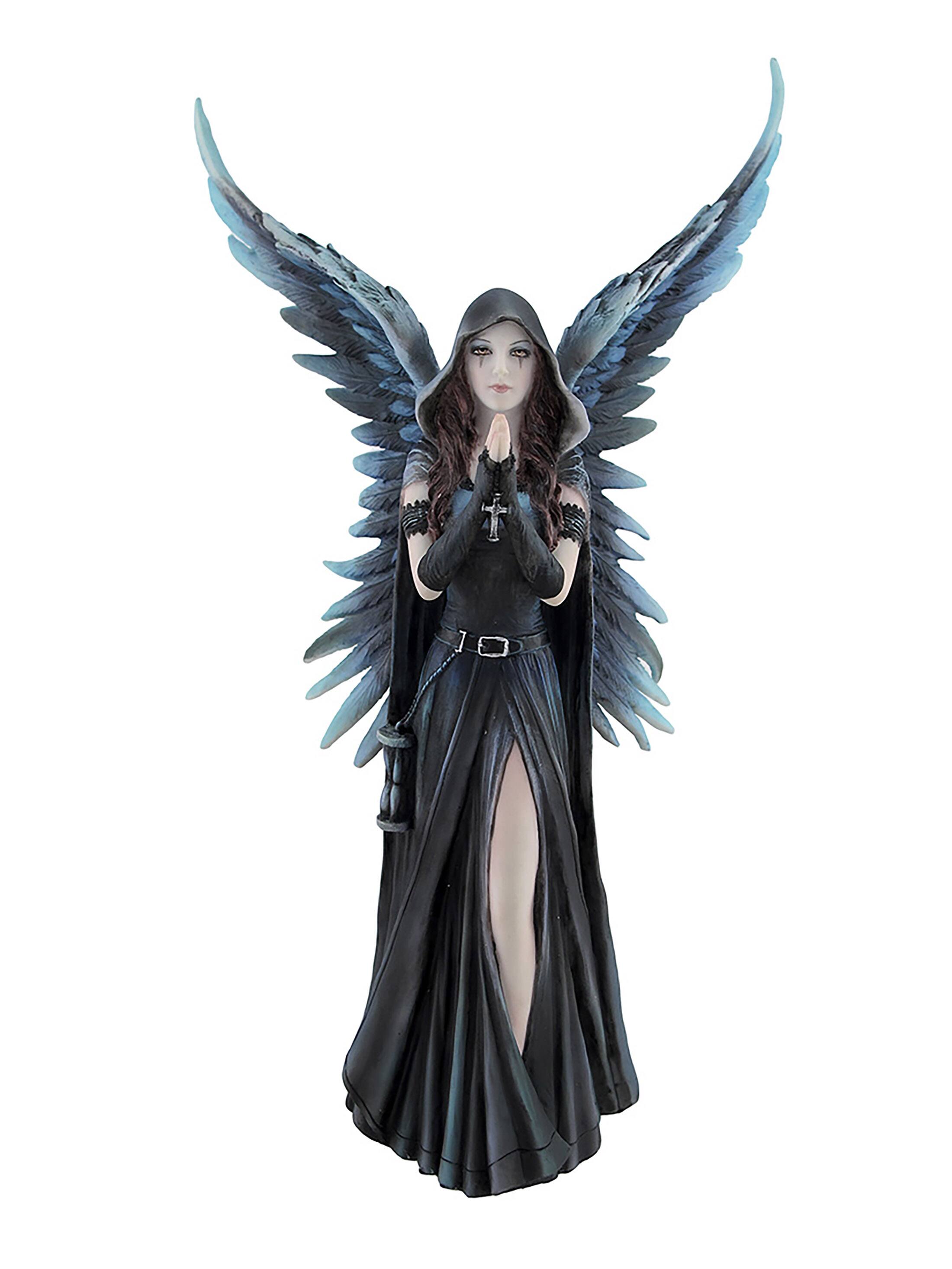 Veronese Design Anne Stokes Harbinger Angel of Death Statue Black ...